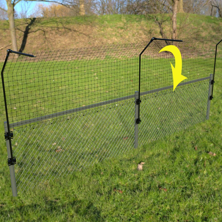 Existing Fence Extended Height Conversion System – Purrfect Fence UK